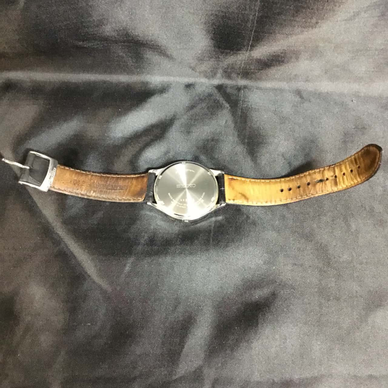 Seiko Sapphire Crystal-Silver Tone-100m Mens Watch(s)