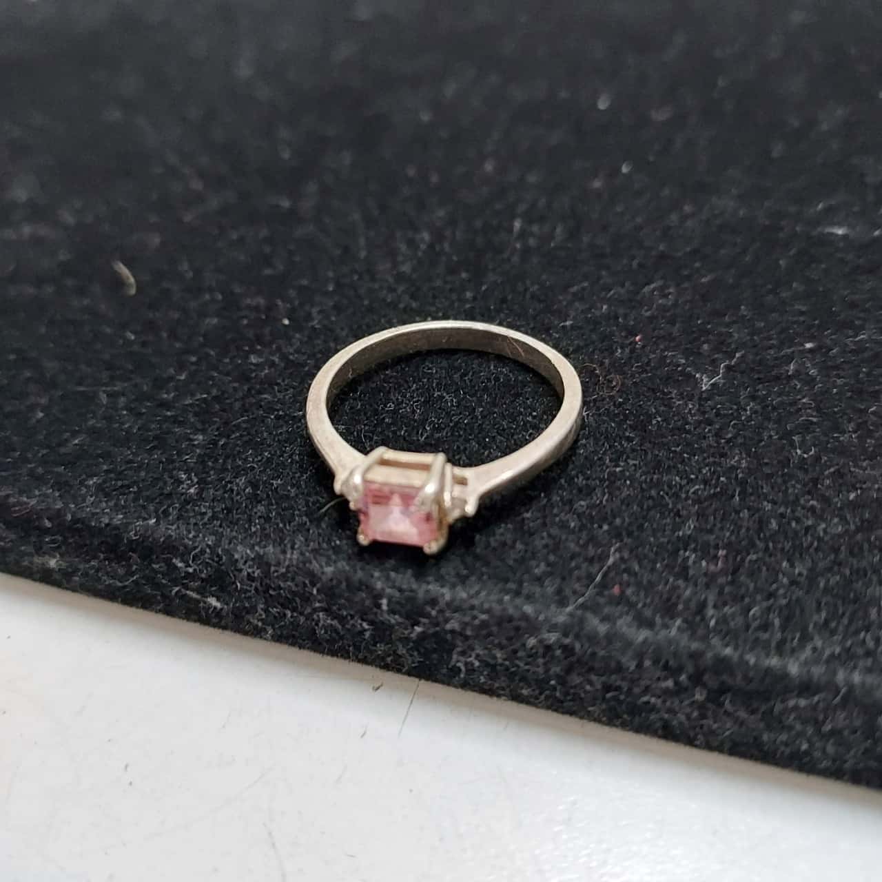 925 Silver Pink Gemstone Womens Jewellery Sterling Silver Hallmark .925 ...