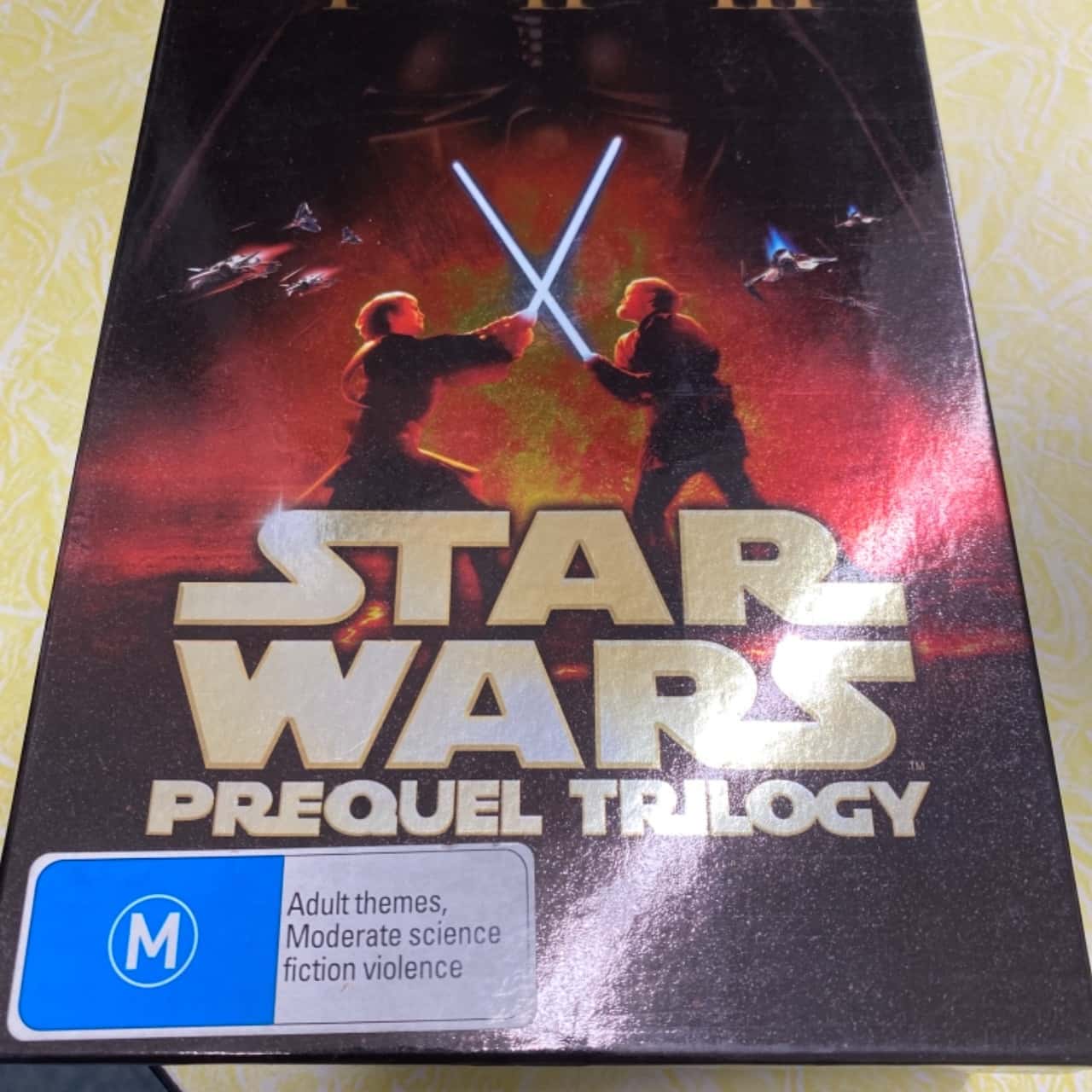 Star Wars prequel trilogy DVD set