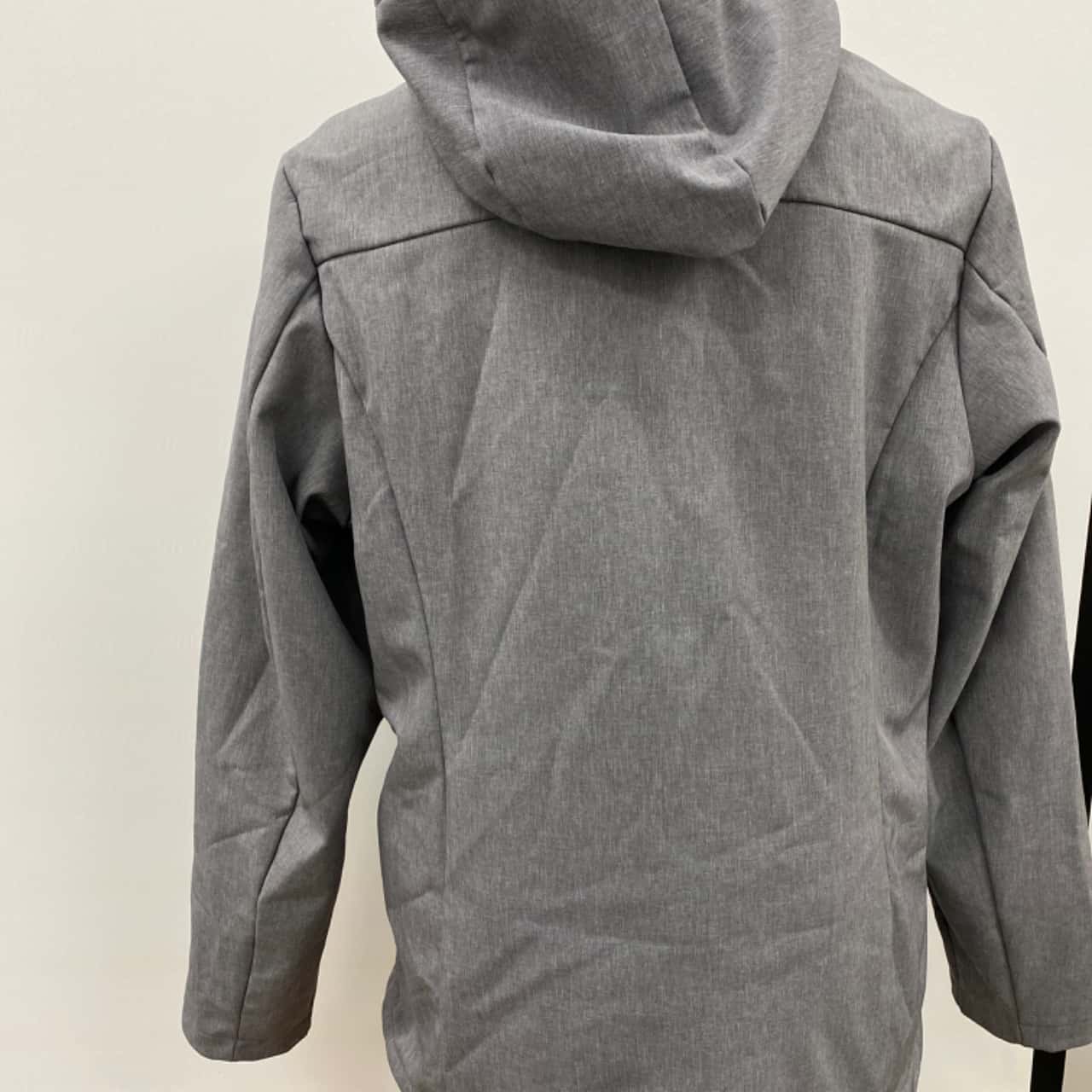 Crane Womens Size L Hood Jacket Blue / Grey (s)