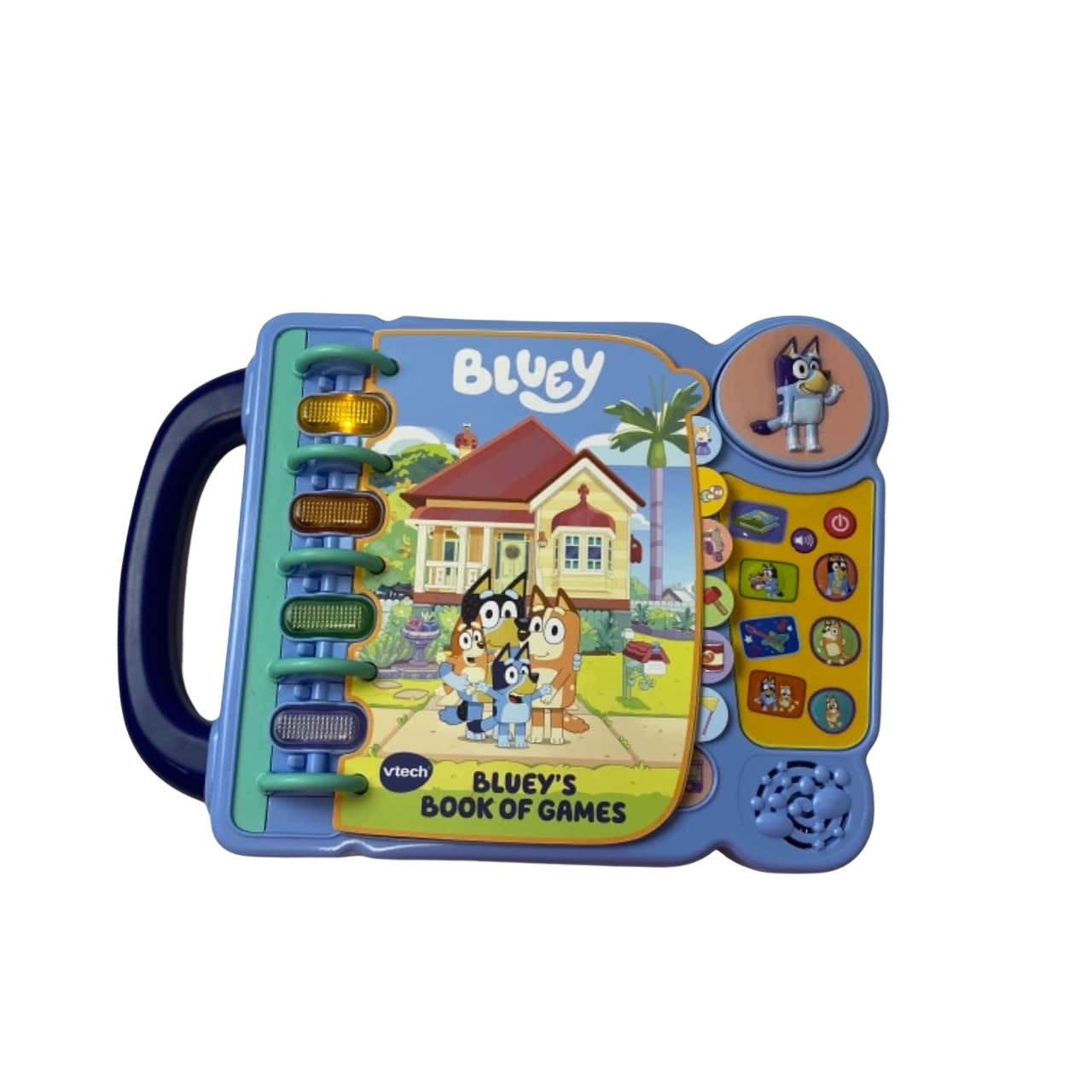 Vtech Bluey's Book of Games Interactive Book (working)