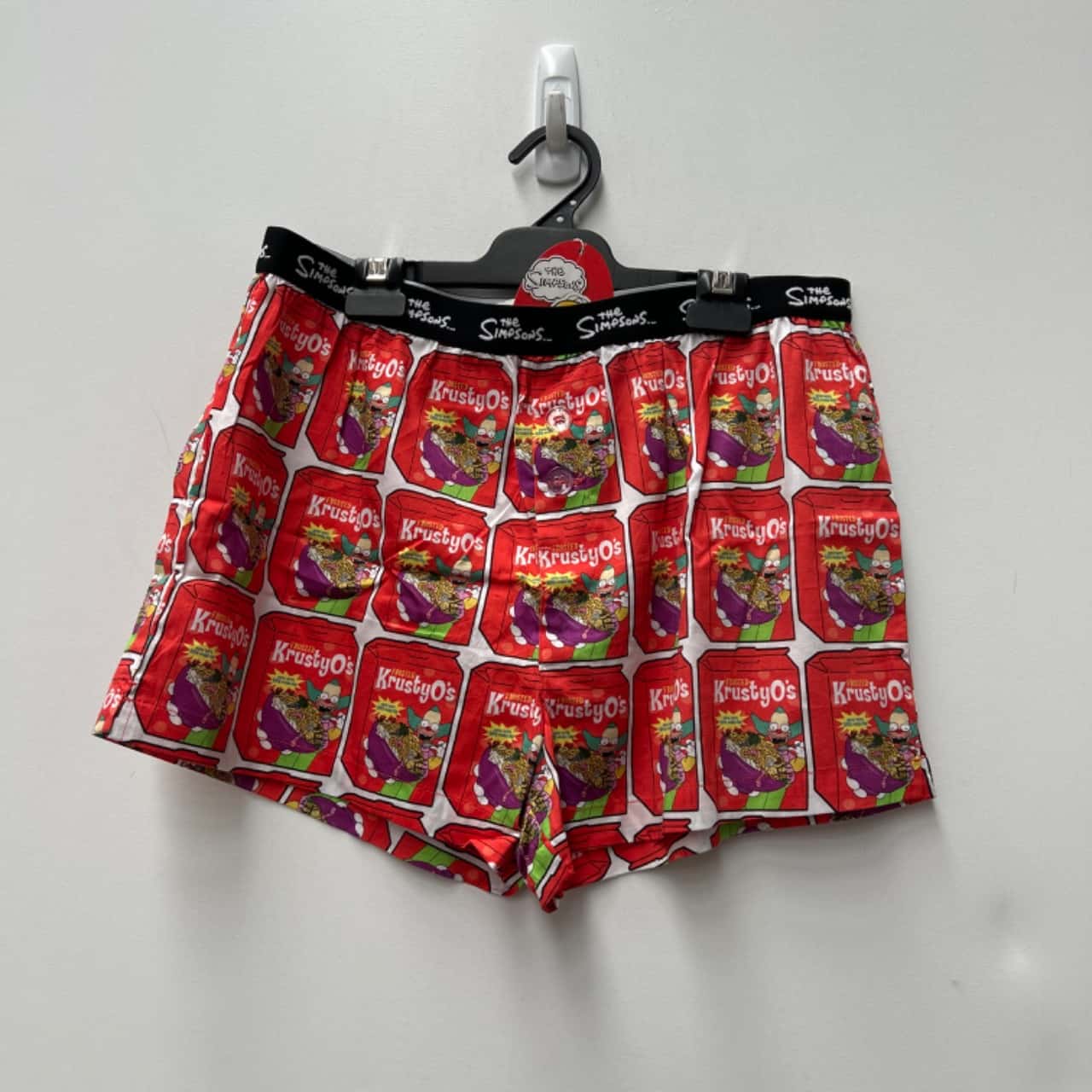NEW - Peter Alexander Size L 'The Simpsons KrustyO's' PJ Shorts/Boxers