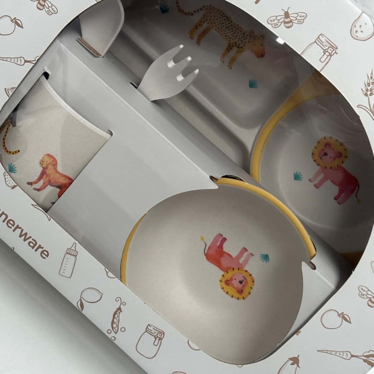 NEW - Purebaby Safari Dinnerware Set(s) - New With Tags | Salvos Stores