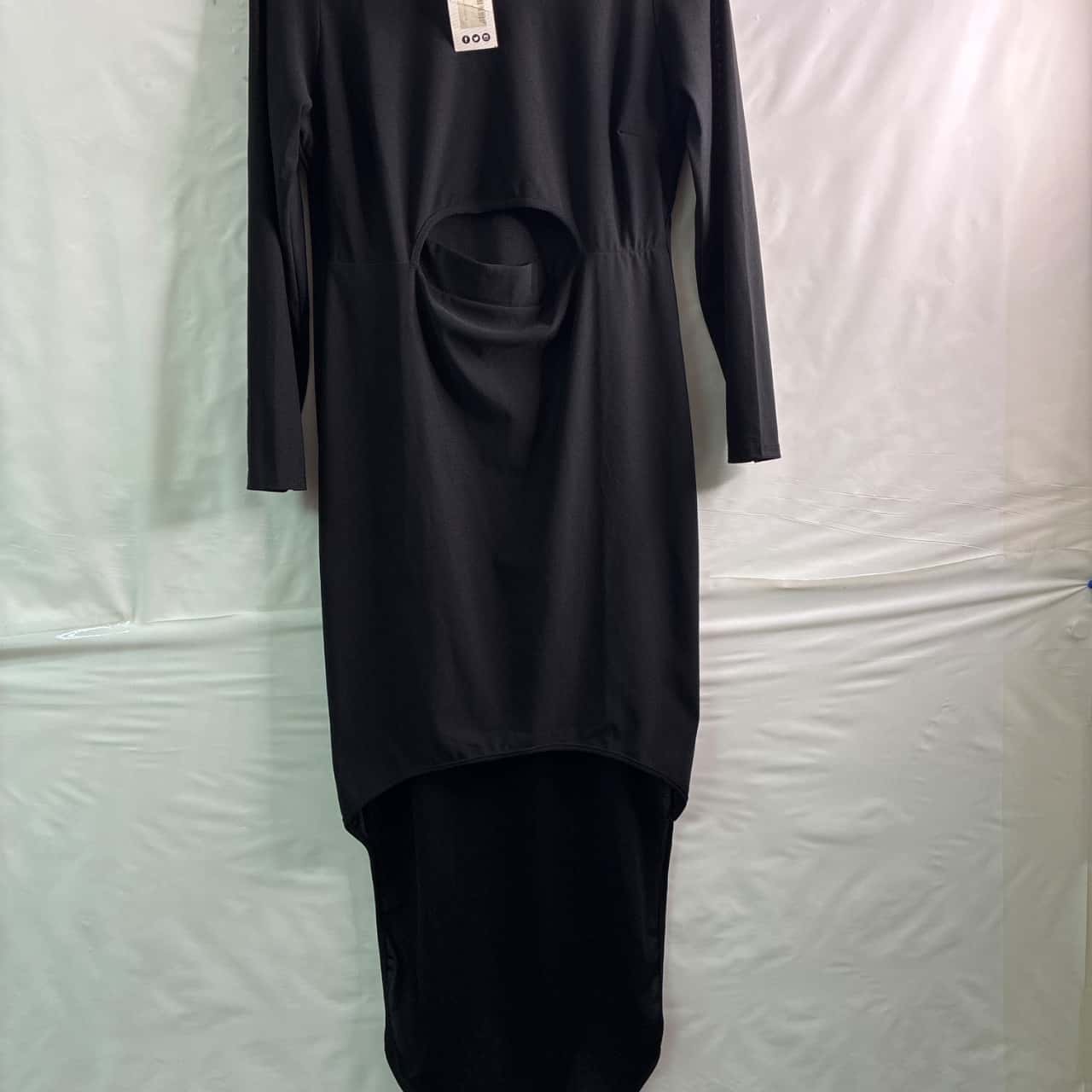 Boohoo Womens Size 18 Casual Dress Black