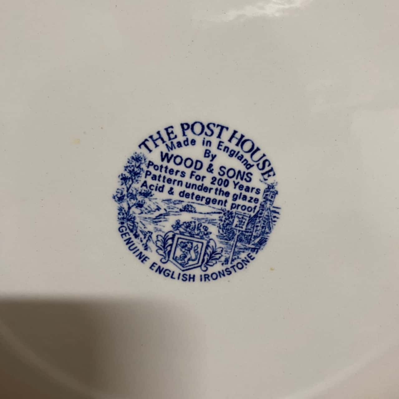 Wood & Sons plate