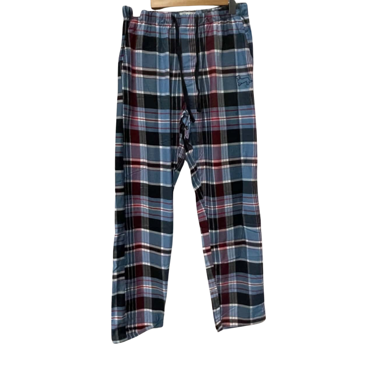 Peter Alexander Mens Size S Black / Blue / Checked / Red (s)