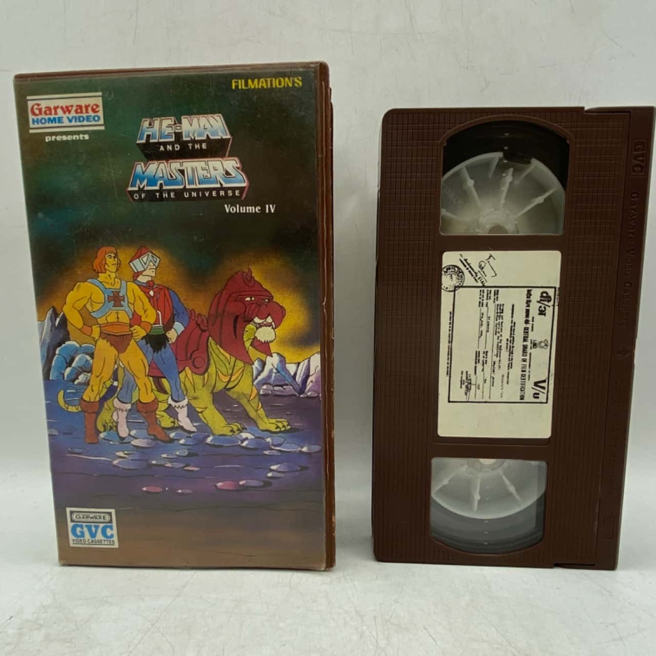 2 x Vintage 1980s Masters Of The Universe VHS Tapes Indian Release(s ...