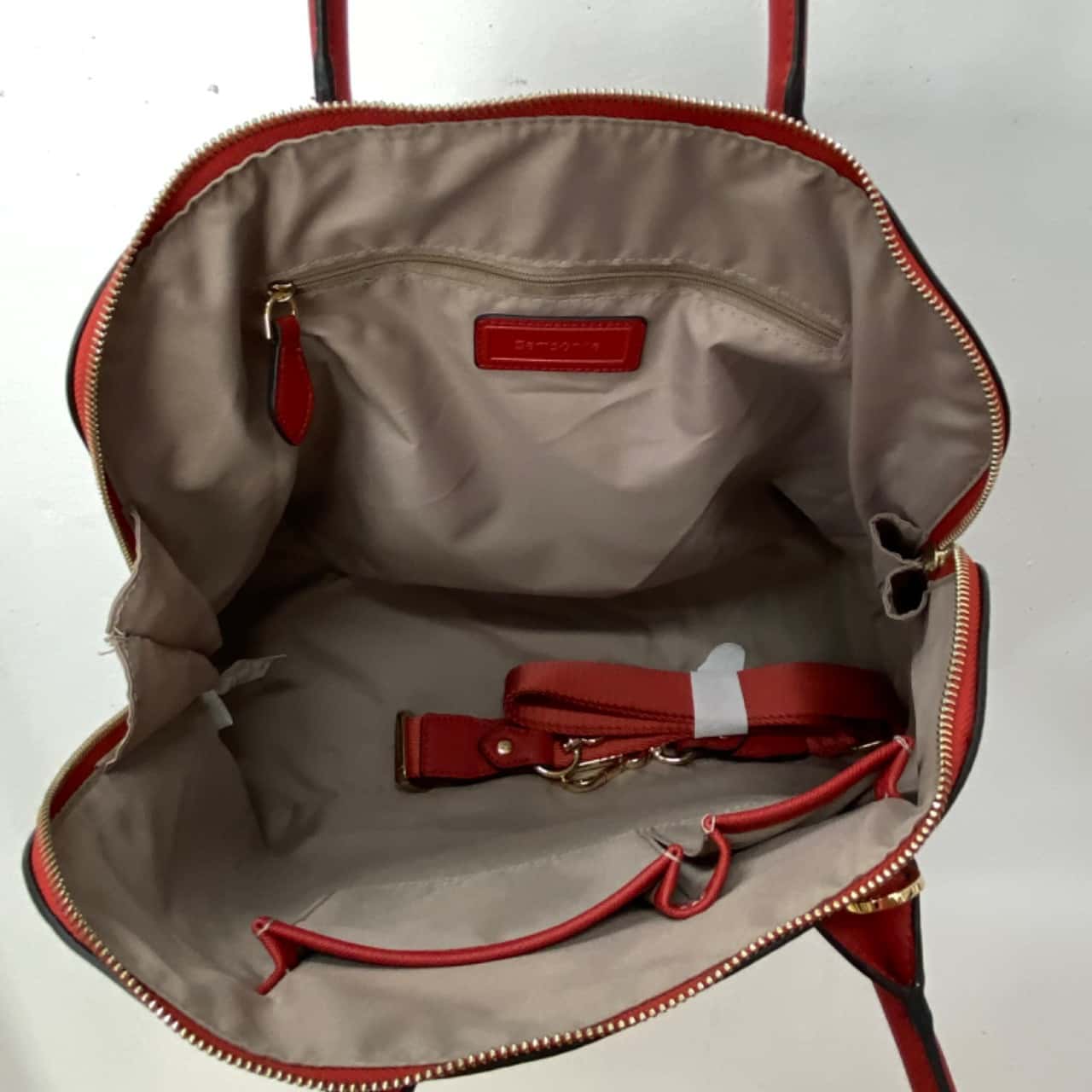 Samsonite Boston Bag Maroon (s)