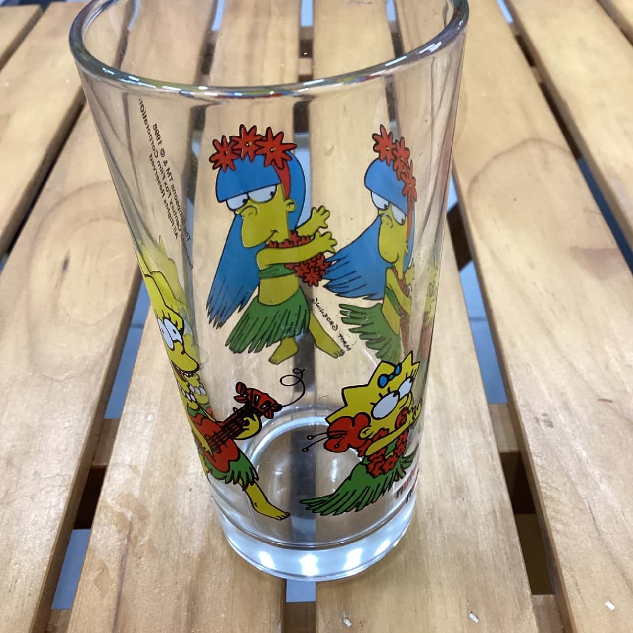 Simpson Nutella Glass