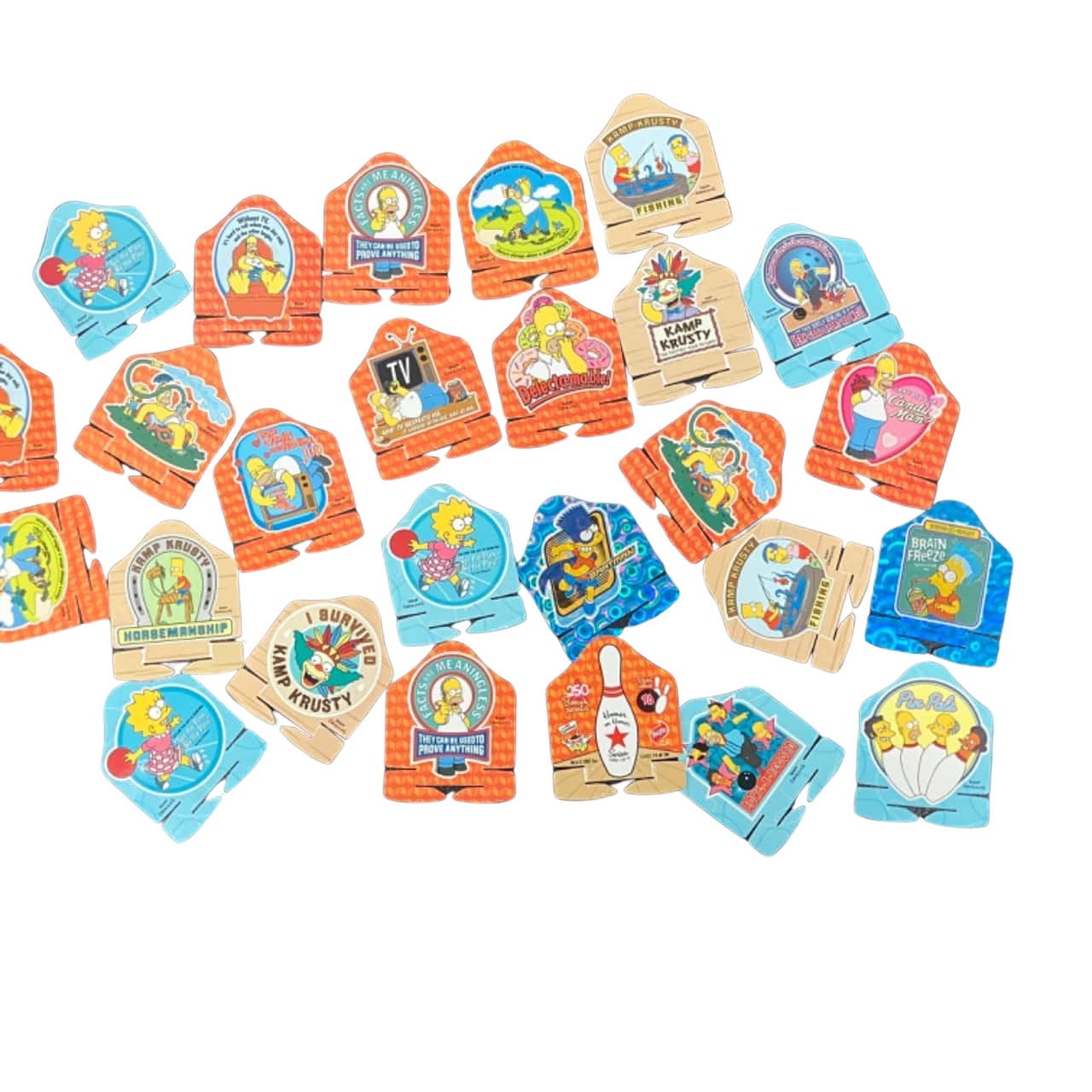 2005 The Simpsons Bowl-A-Rama Tazo’s