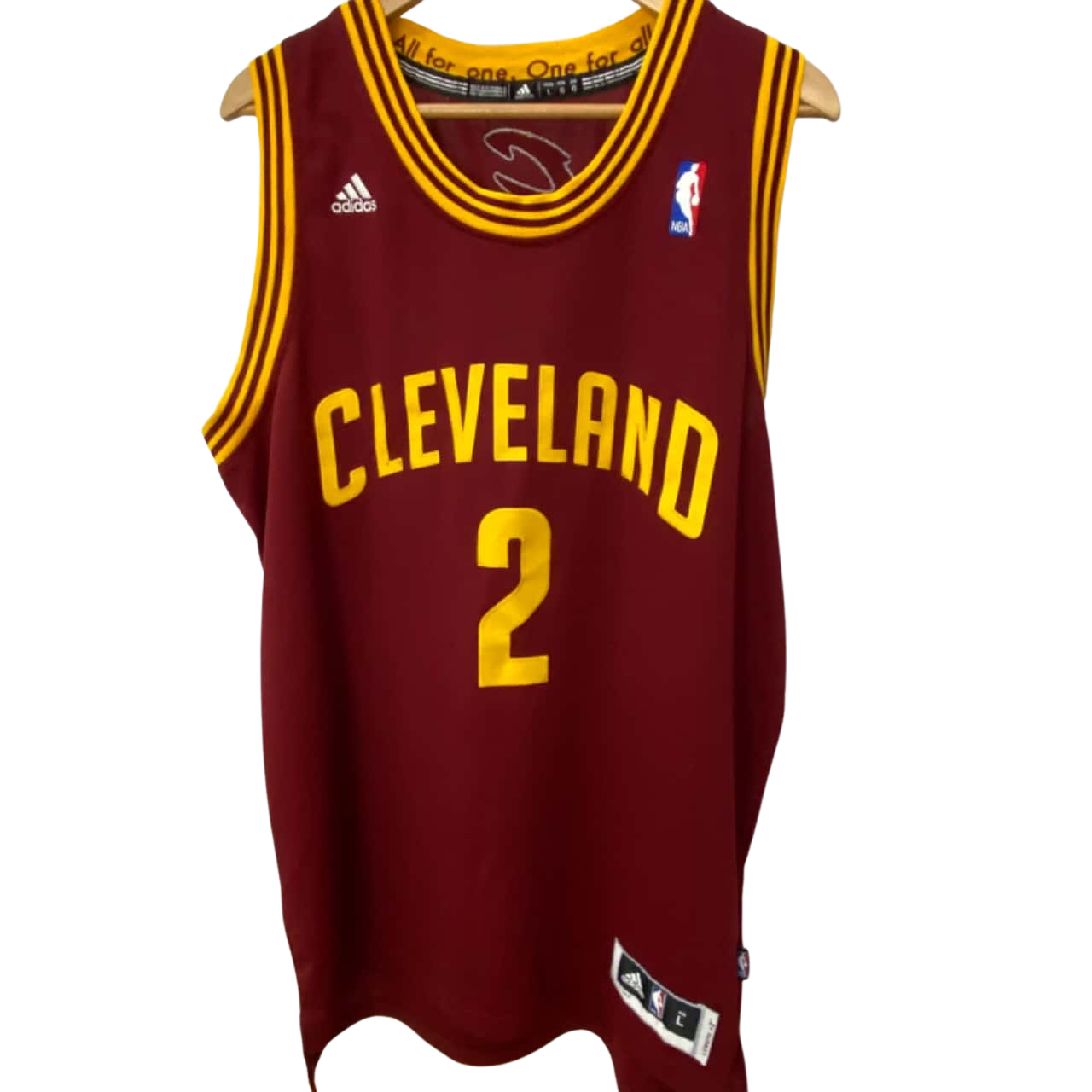 NBA Cleveland Irving Singlet Mens Size L Gold / Maroon