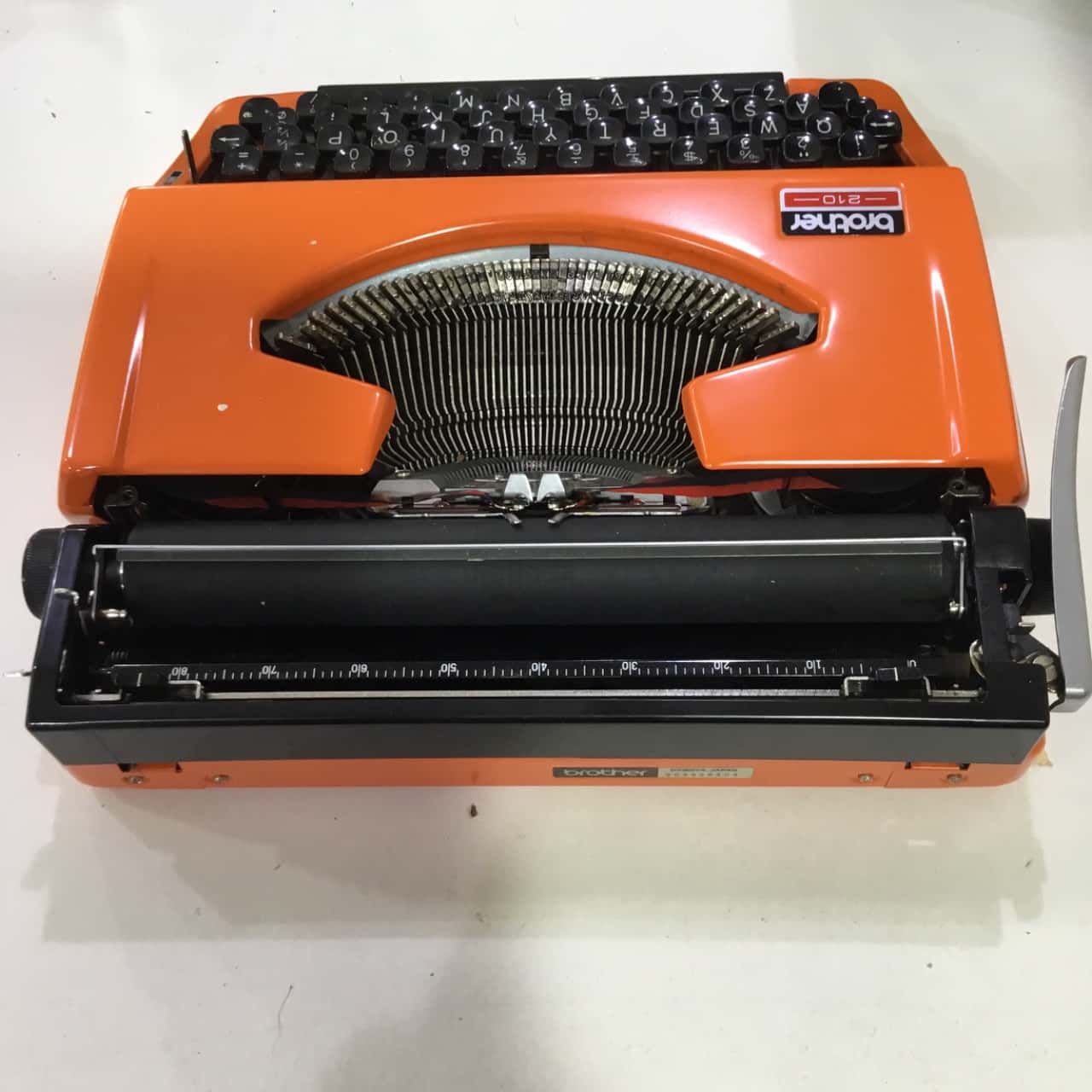 Brother 210 Type Writer & Case (s)