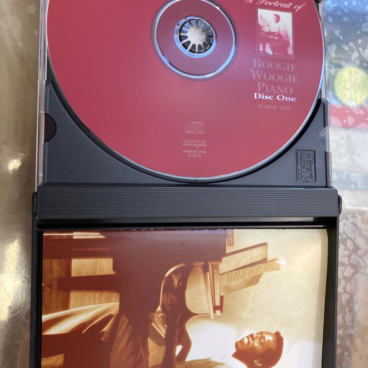 A portrait of boogie woogie piano