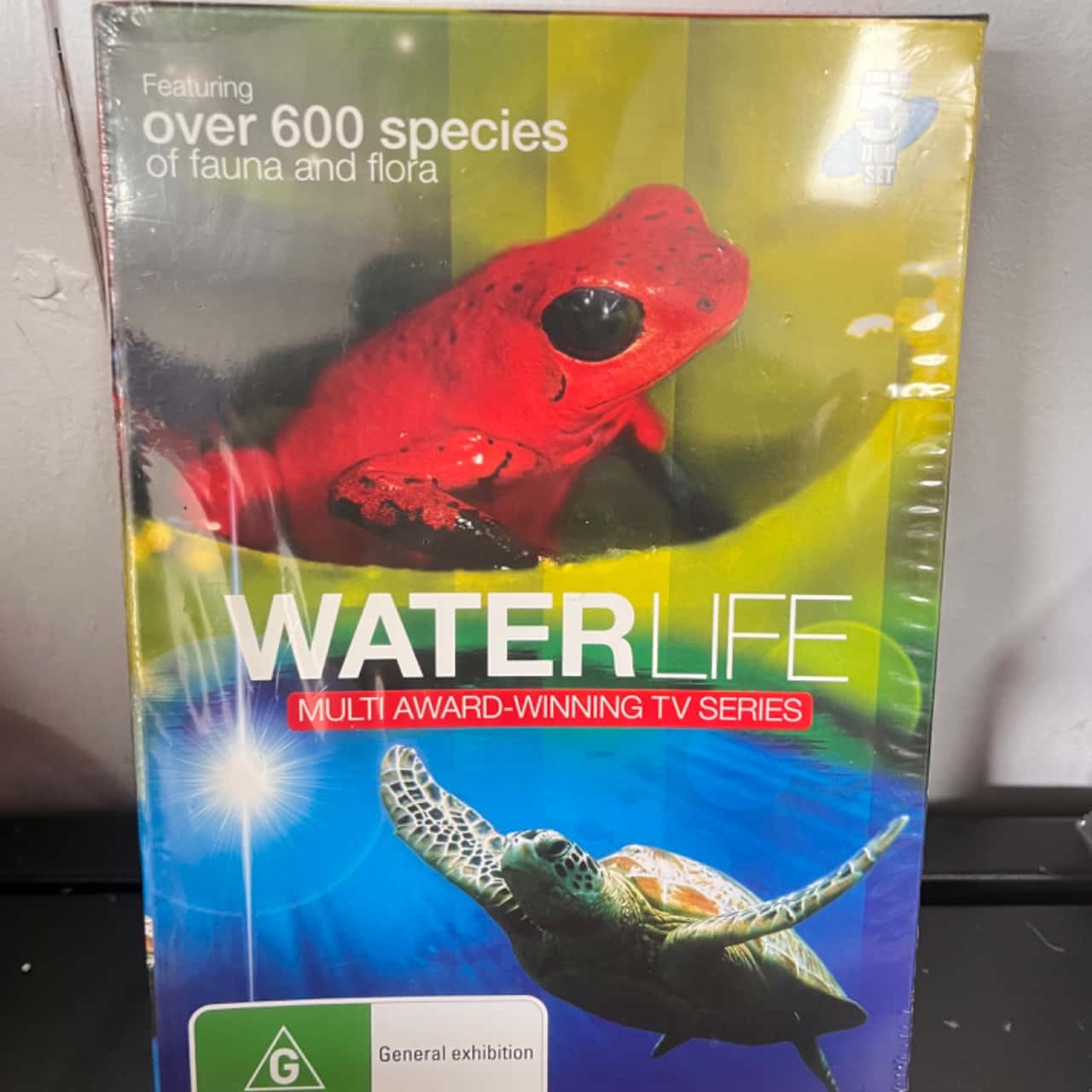 Waterlife DVD Water life 5 DVD Set New and sealed