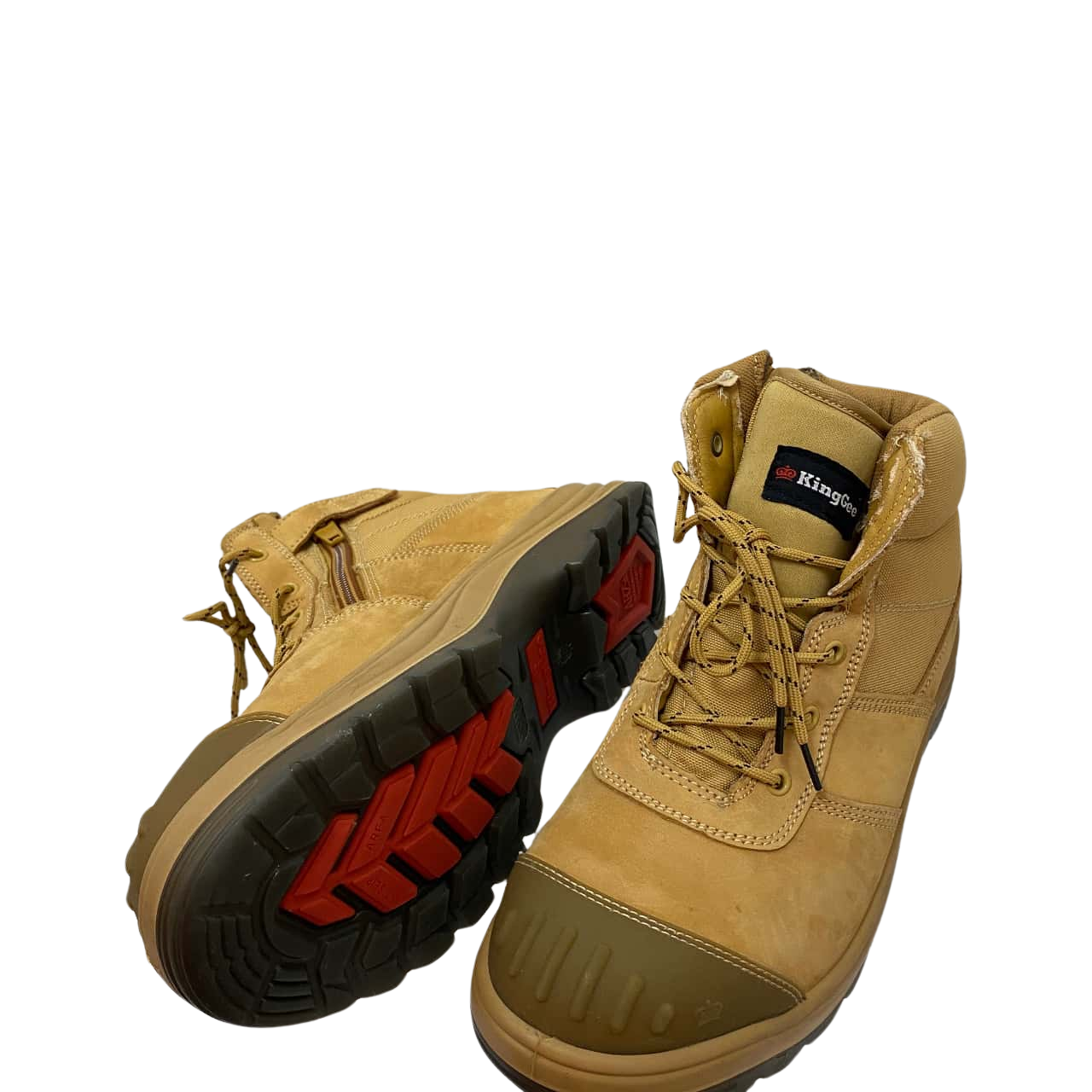 KingGee Mens Trade Boots Size 12 Mustard