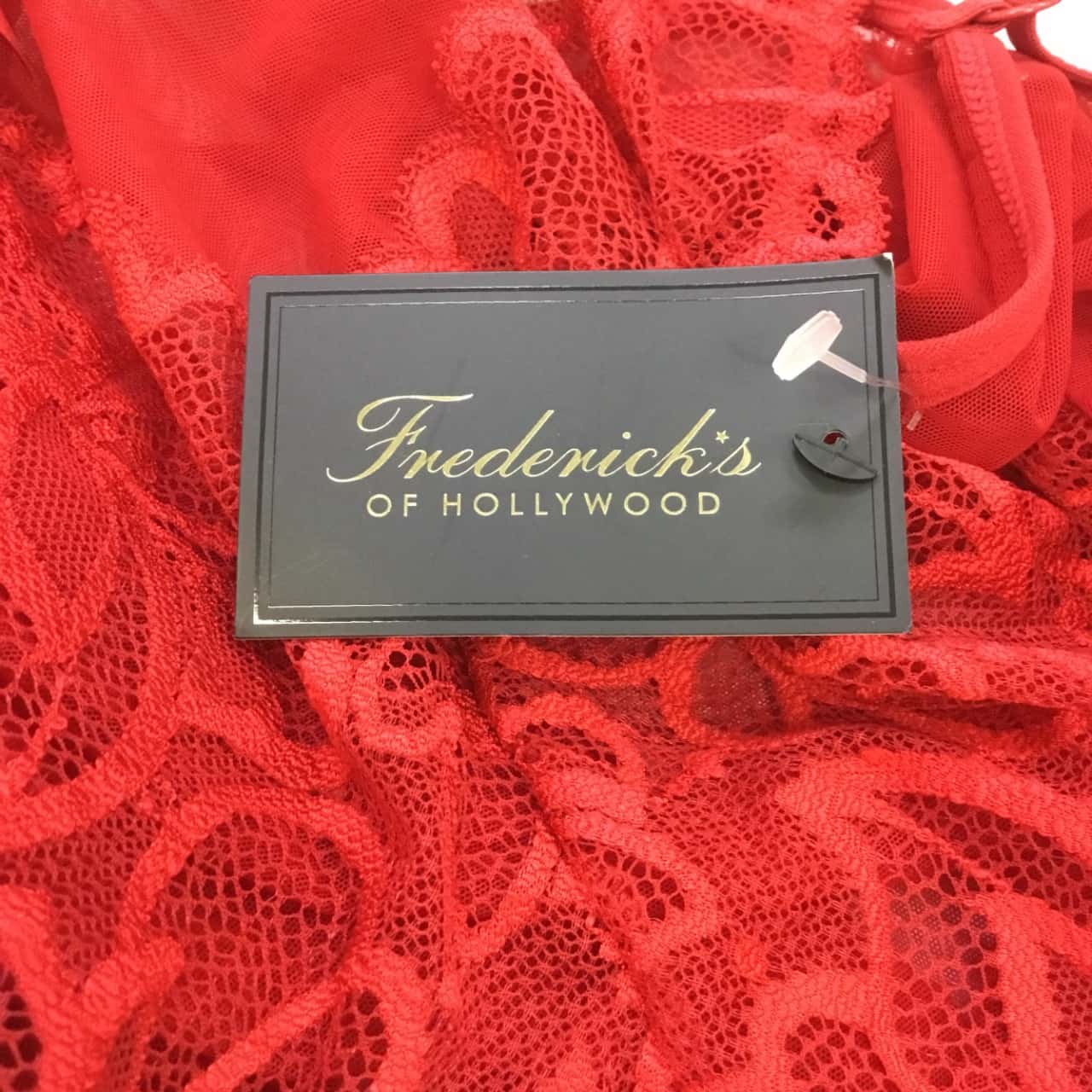 BNWT Frederick Of Hollywood Woman's Lingerie Size M Red RRP $39.50