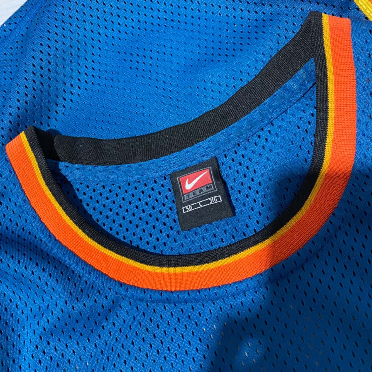 Nike NBA Mens Size L Jersey Blue singlet. "Pistons" "3" to front B ...