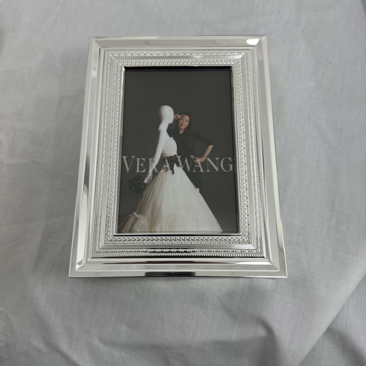 Wedgewood Vera Wang With Love Silver Plated 4x6 Photo Frame(s)