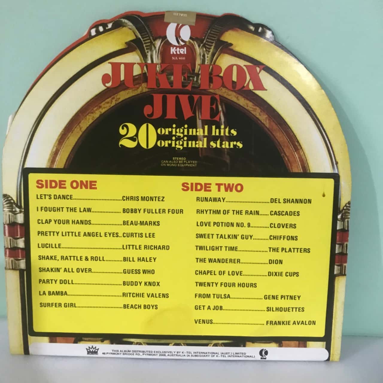12" Vinyl Juke Box Jive 20 Original Hits Compilation(s)