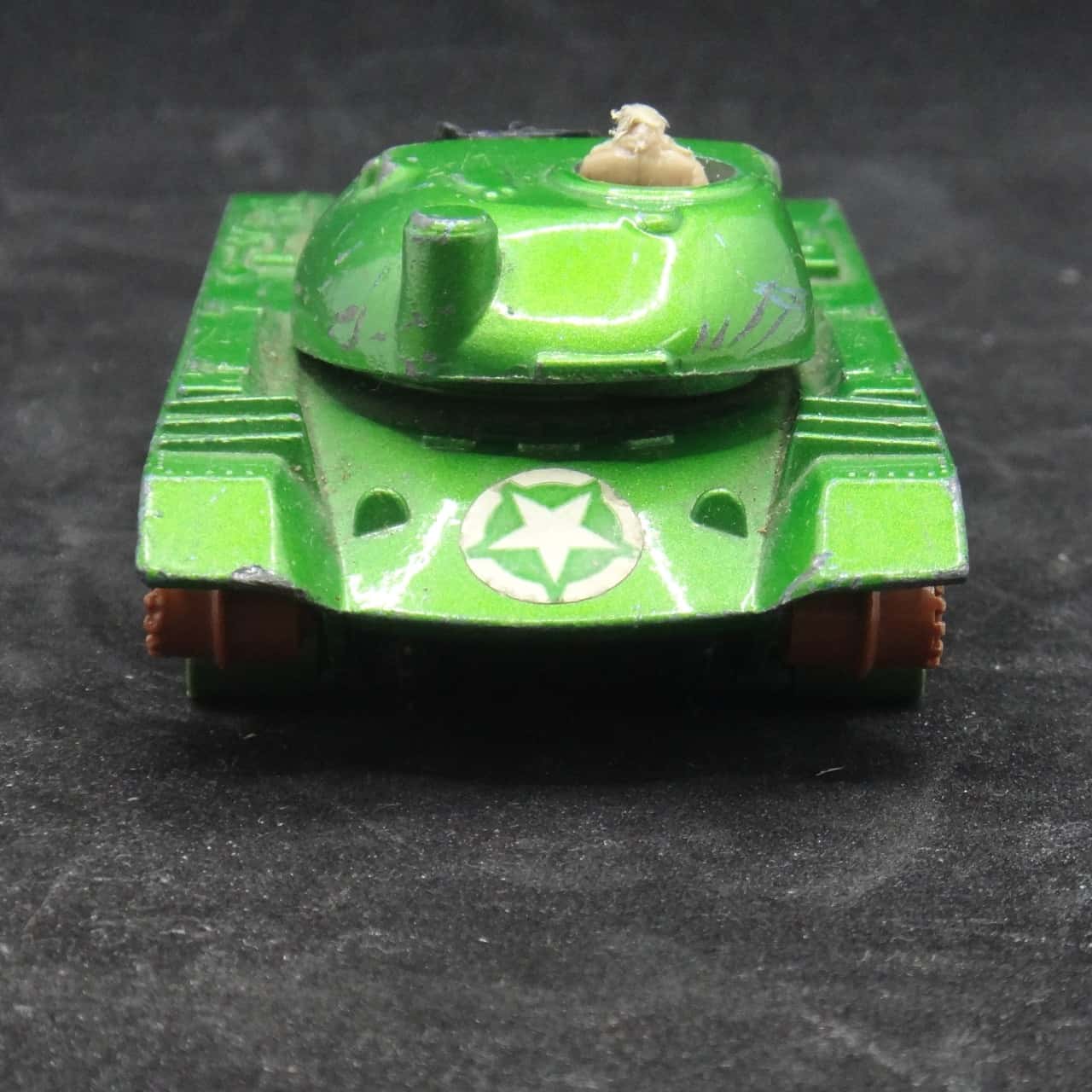 Vintage Matchbox Battle Kings Tank - 1974, Lesney Products K-102 M48 A2(s)