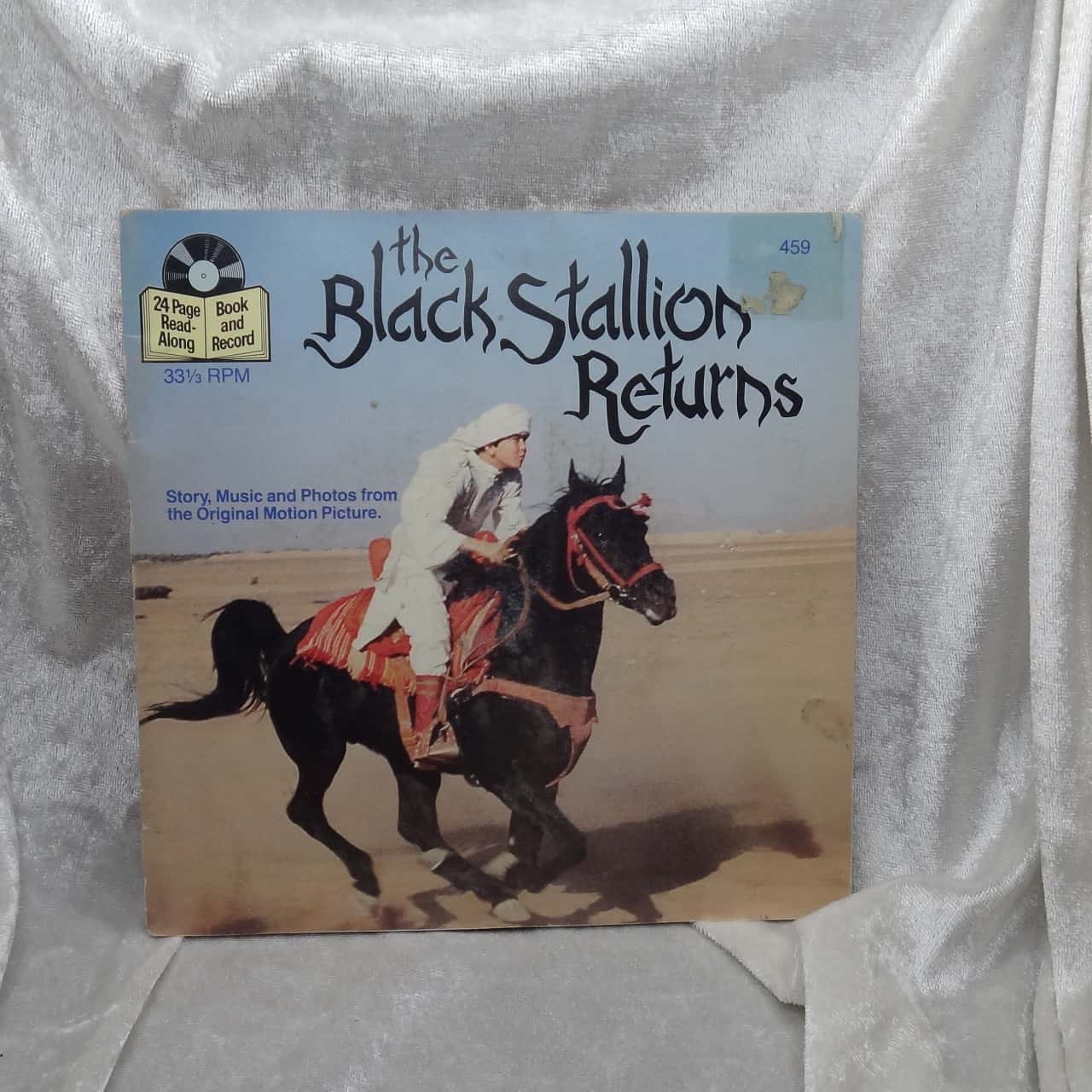 (New Low Price) Vintage Book & Record - "The Black Stallion Returns - 1983(s)