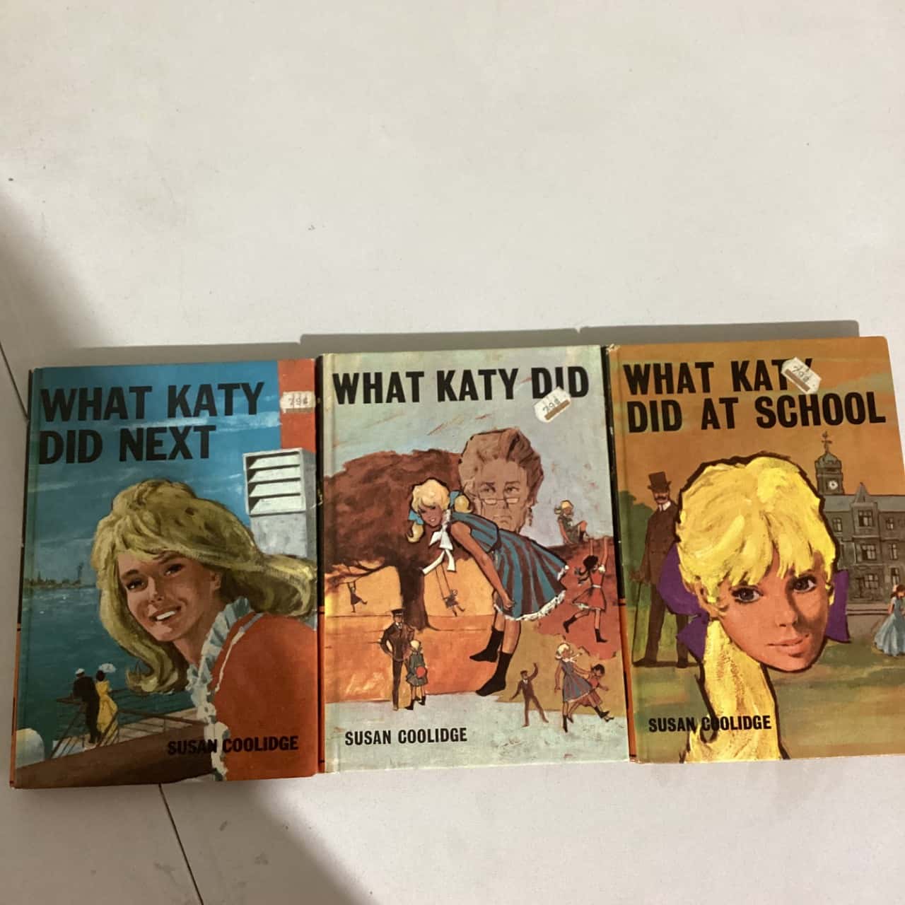 What Katy Did Books By Susan Coolidge x3