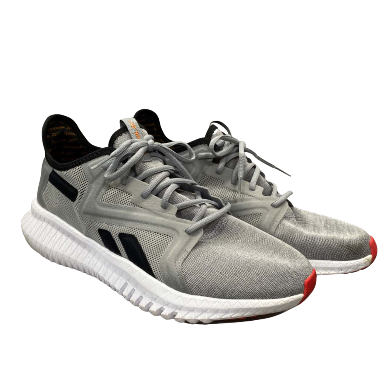 Reebok Mens Size 45.5 Grey & White ‘Flexagon’ Runners(s)