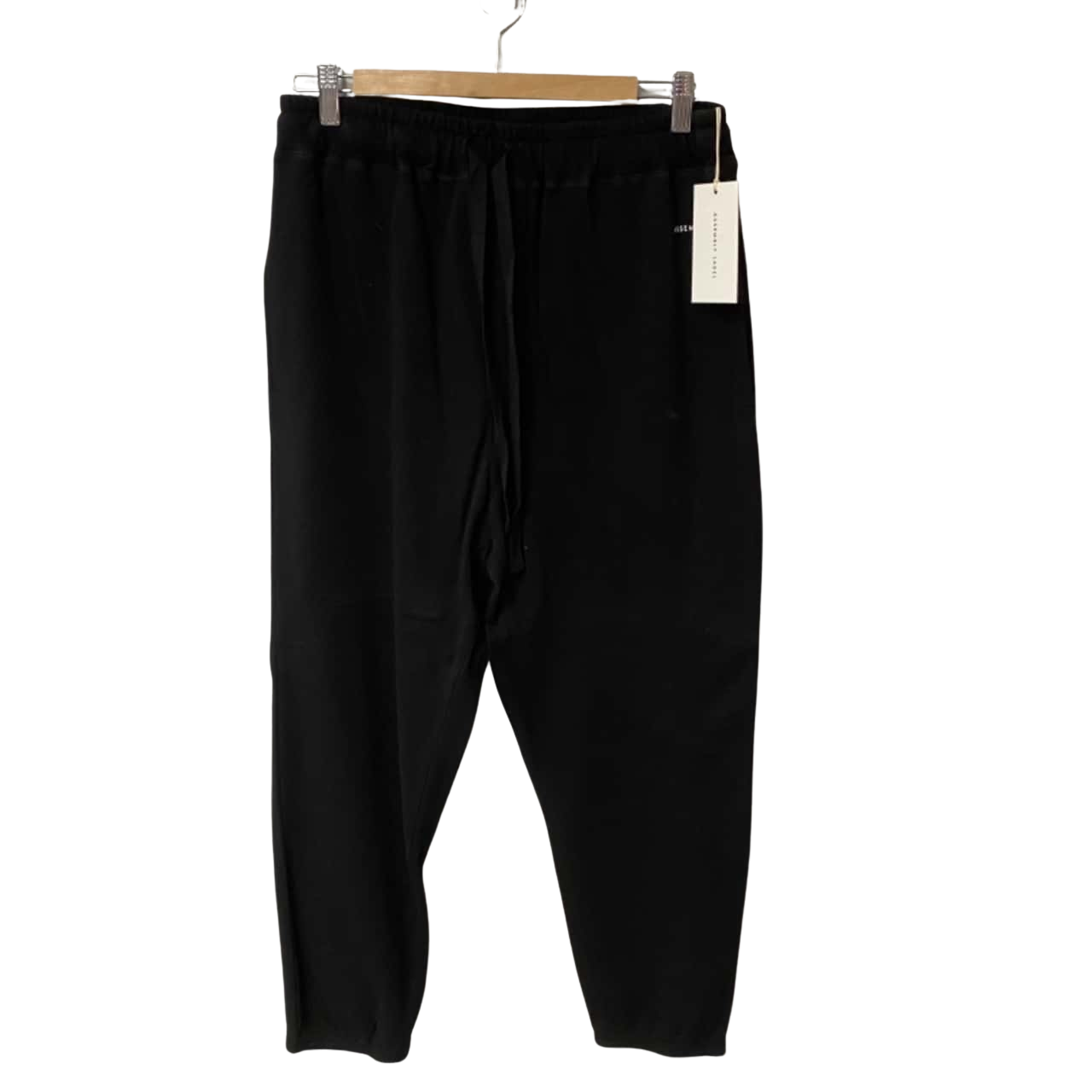 Assembly Label Womens Size 12 Track Pants Black BNWT Rrp $70(s)