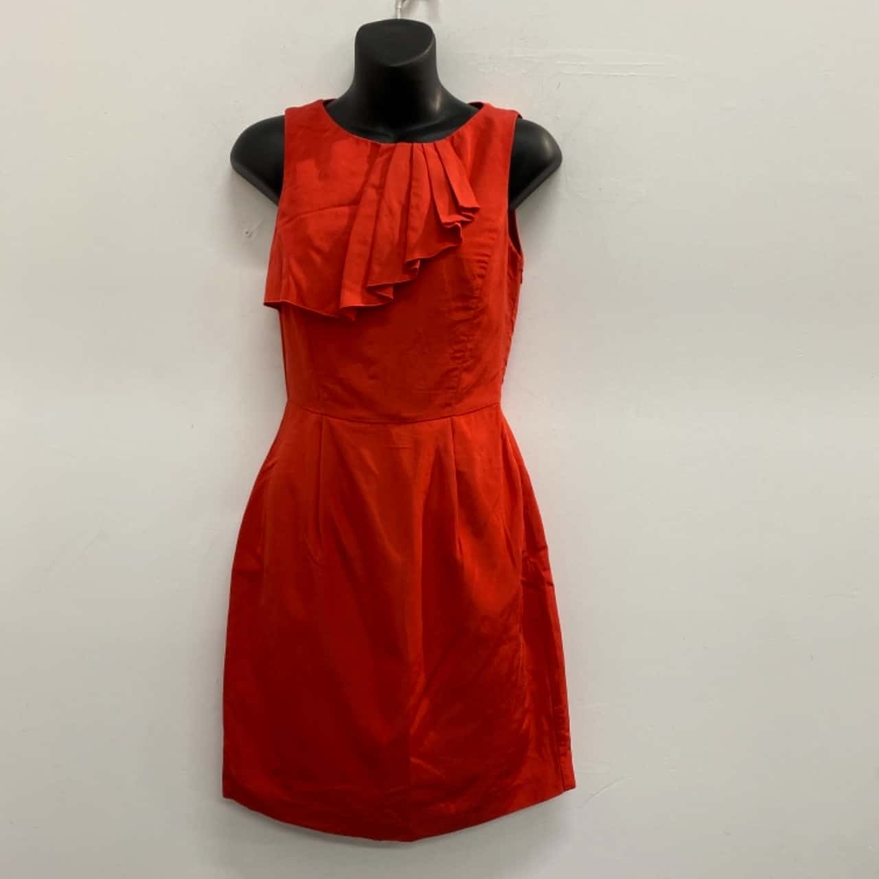 Cue Womens Size 6 Formal Dress Burnt Orange (s)