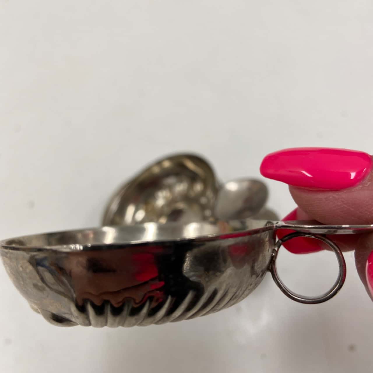 Vintage wine taster cups ( 4 small cups )