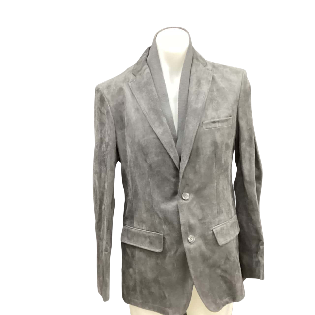 G2OOO Mens Size 50 Winter Jacket Suede Grey (s) - Used Very Good ...