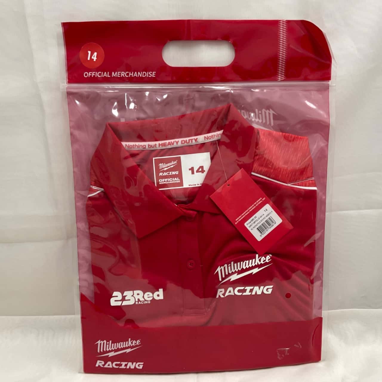 Unisex Size 14 Red Milwaukee Racing (each)