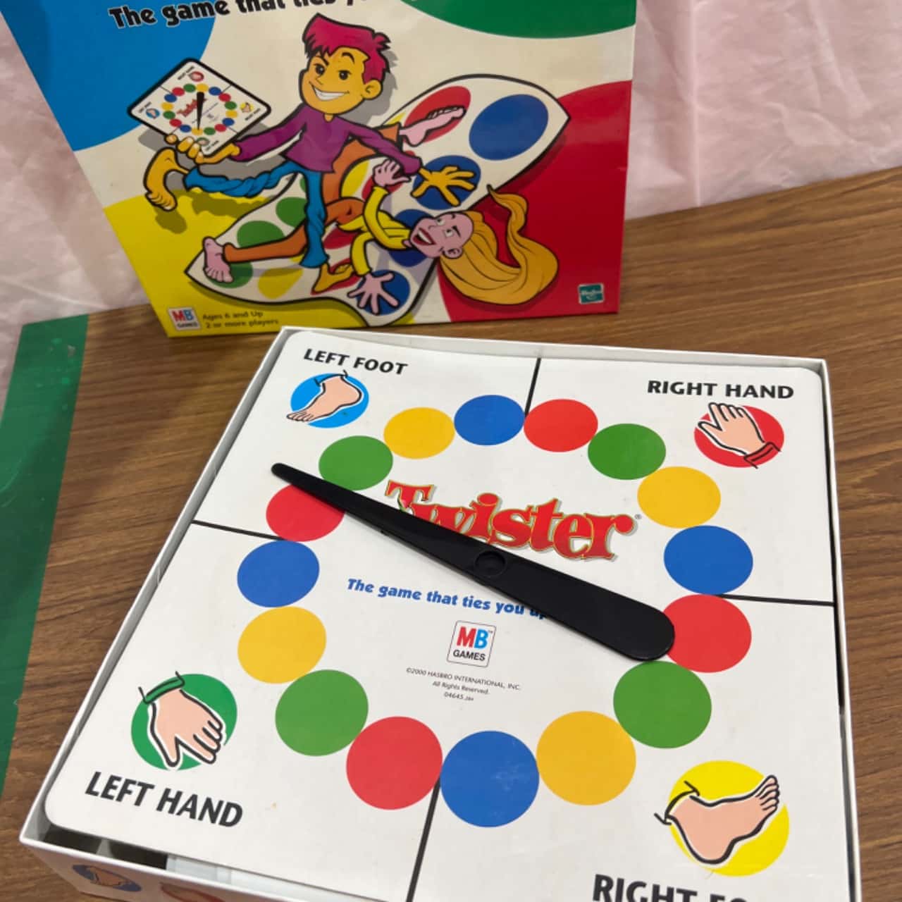 Vintage Twister Board Game
