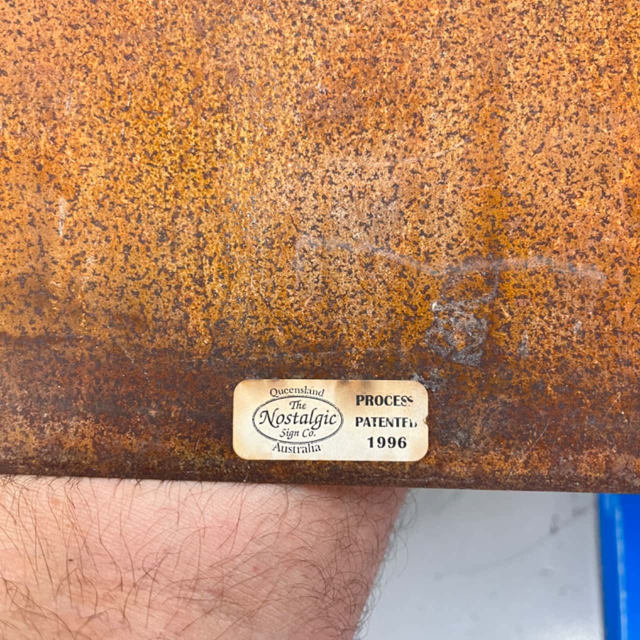 Repo Sign - marmalade