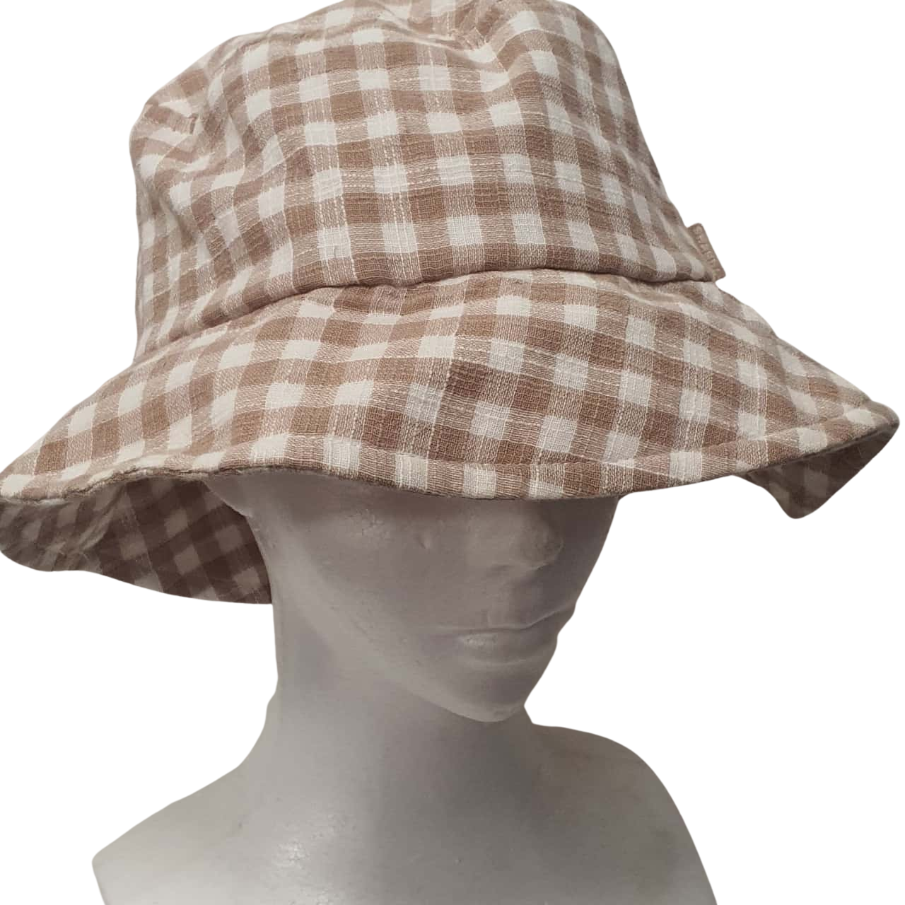 Ghanda Womens Gingham Bucket Hat(s)