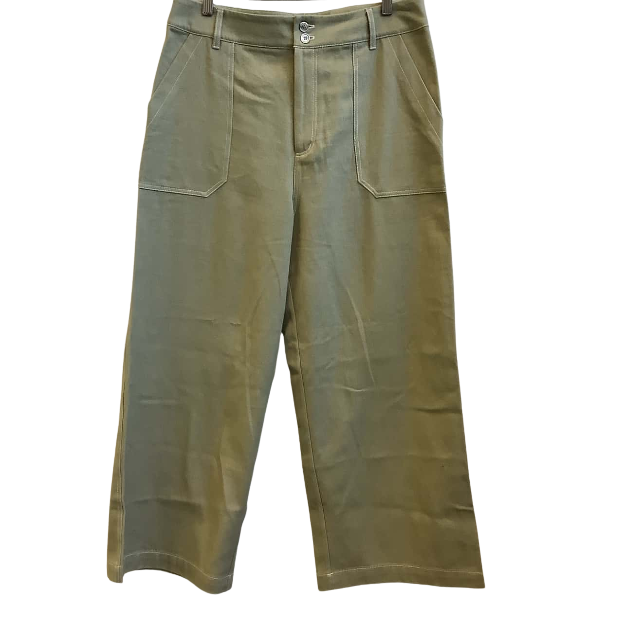 Brand New AERE Womens Label Size 16 Organic Cotton Canvas Casual Pants ...