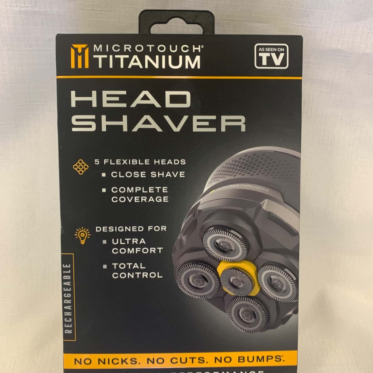 Microtouch Titanium head Shaver RRP: $79.95 Brand New - Unopened