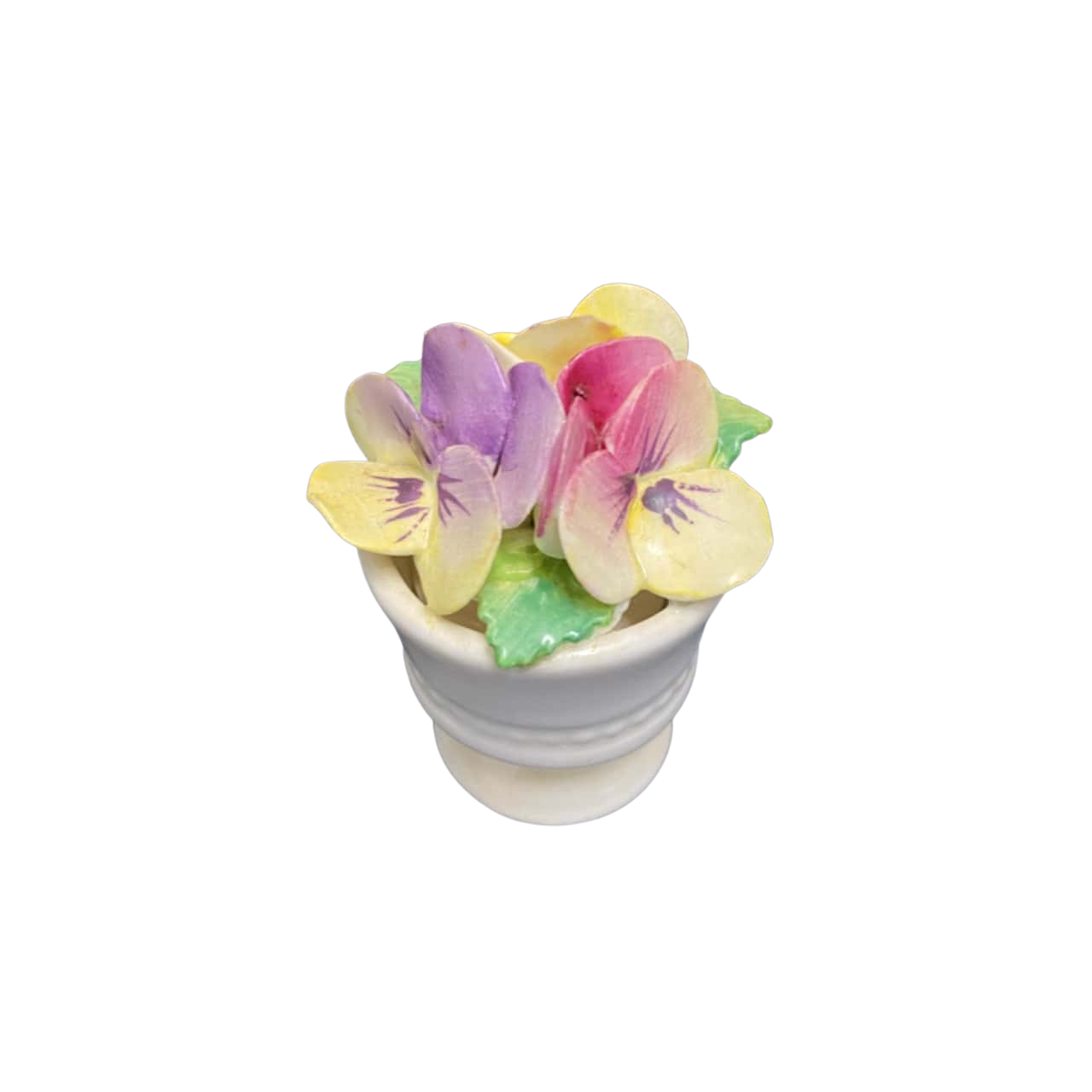 Crown Staffordshire Fine Bone China Miniature Bouquet Ornament