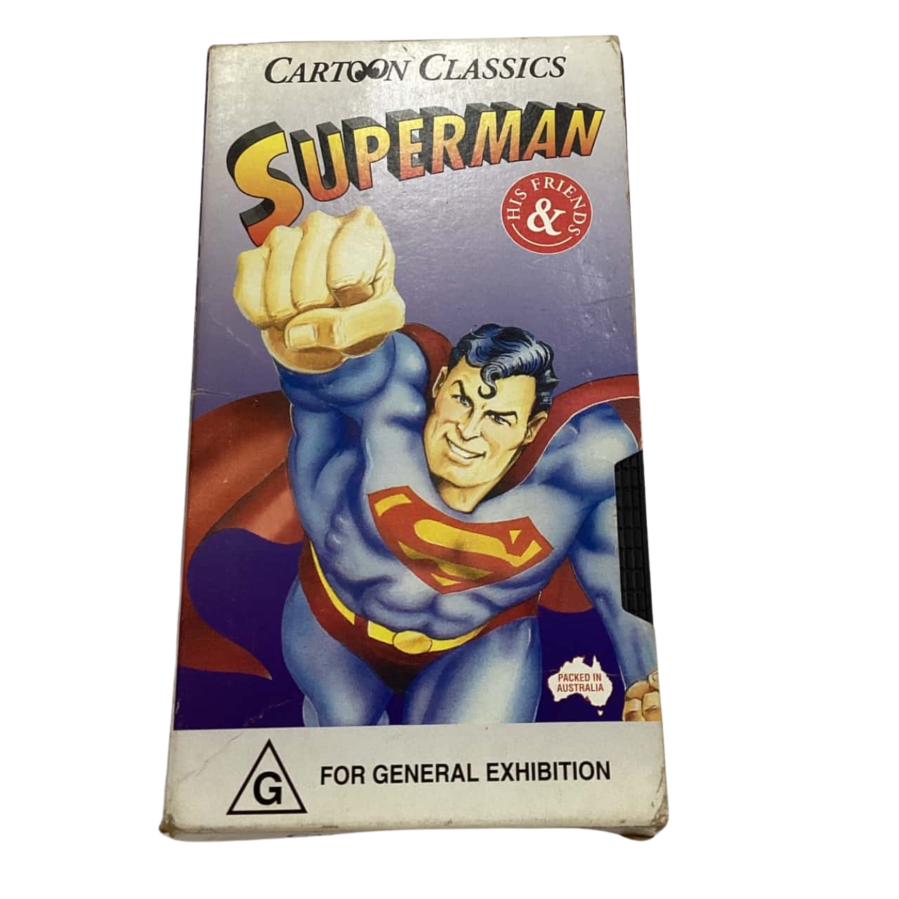 Cartoon Classics - Superman & His Friends VHS