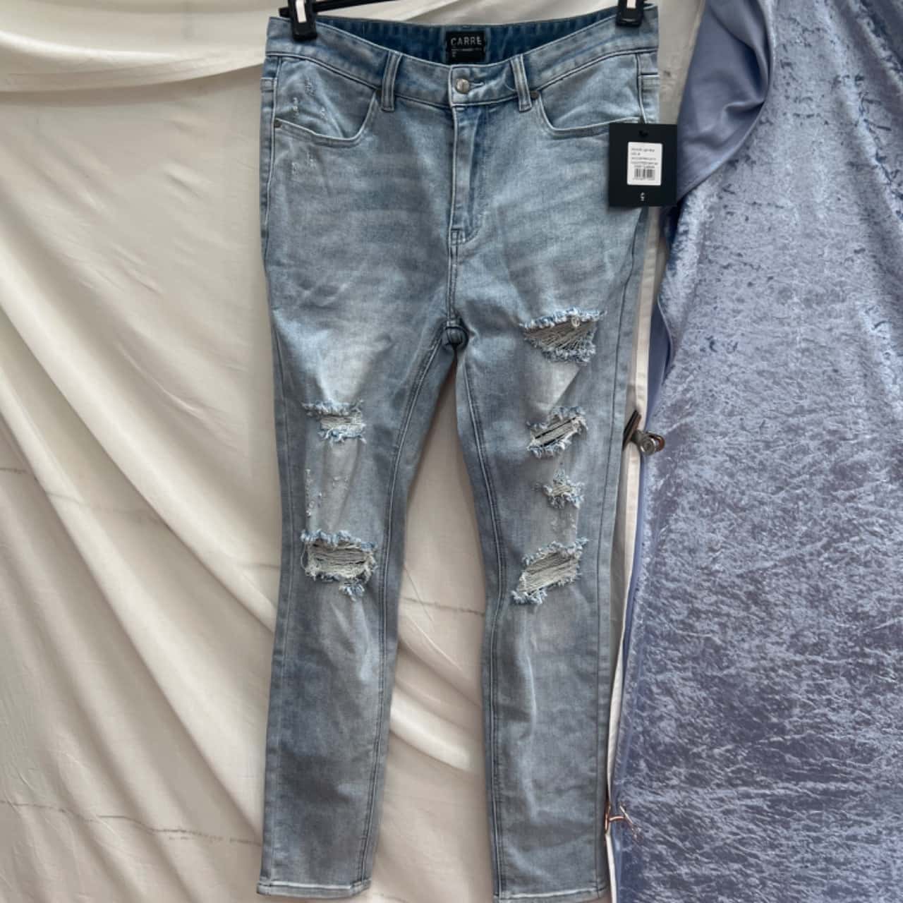 Carre Mens Light Blue Size 32 Jeans