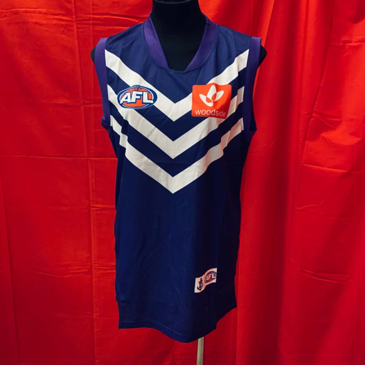 AFL Mens Freemantle Dockers Singlet Size XL (s)