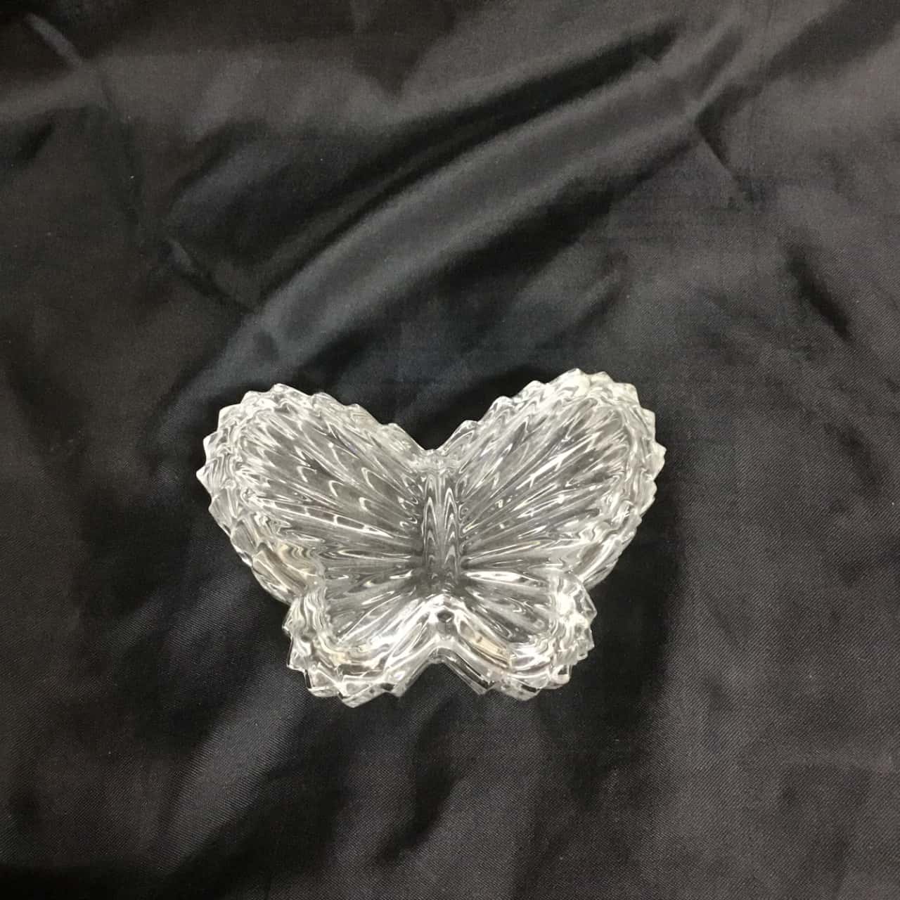 *RARE FIND*Vintage Butterfly Lead Crystal Trinket Box(s)