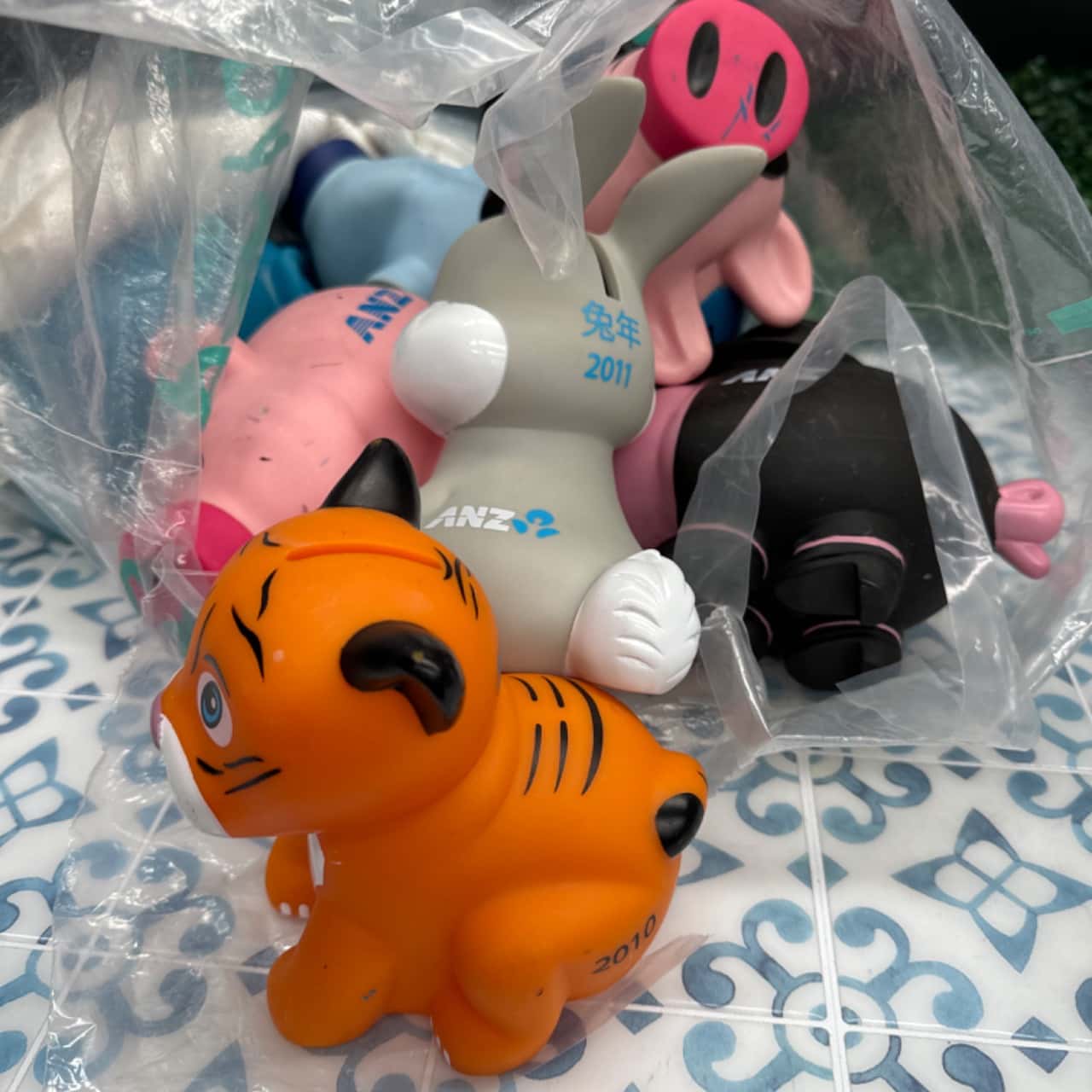Assorted anz money boxes(s)