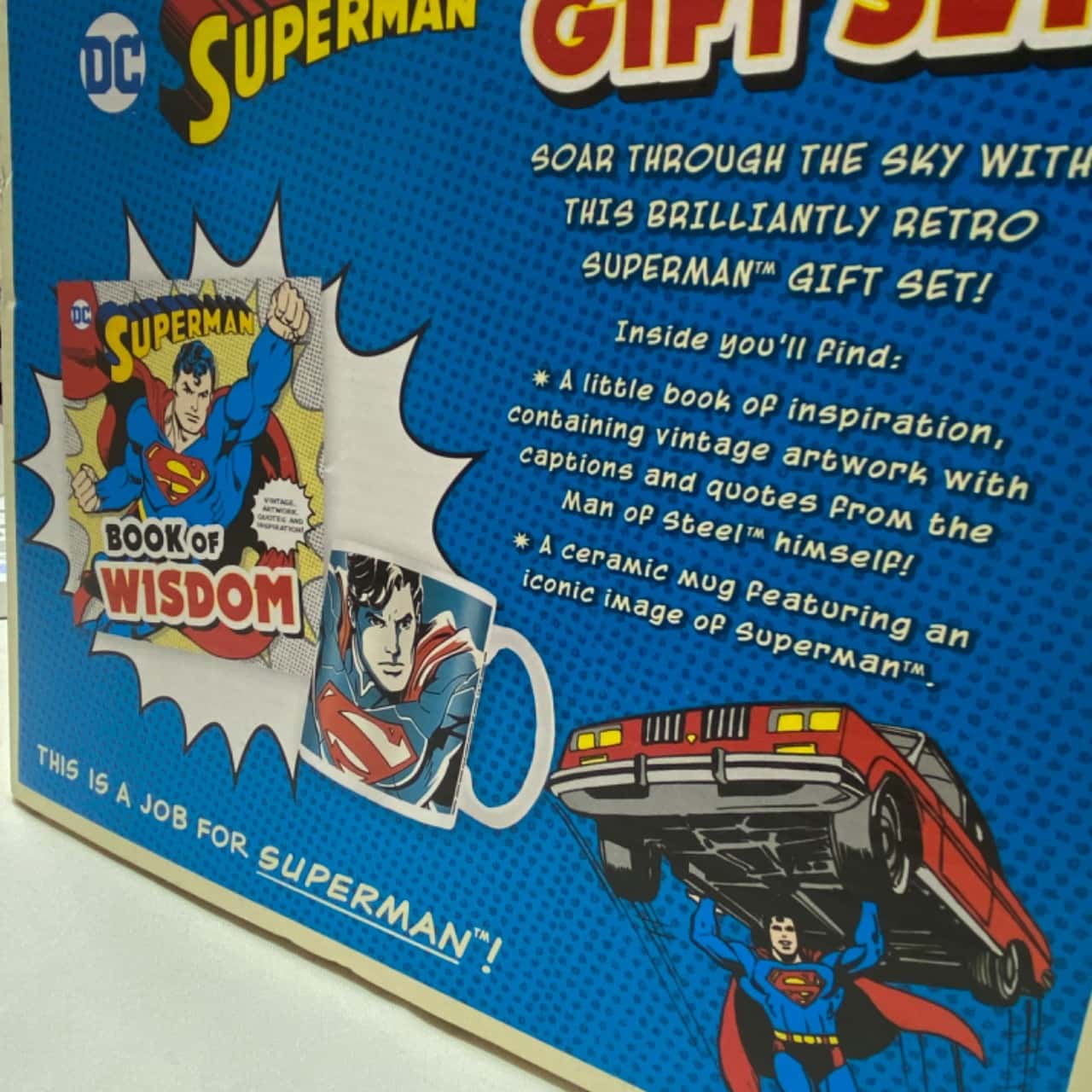 Vintage Superman Gift Set