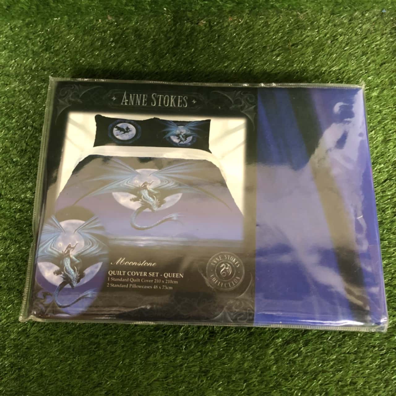 Anne Stokes “Moonstone” Queen Quilt Cover Set (New)(s) - New With Tags ...