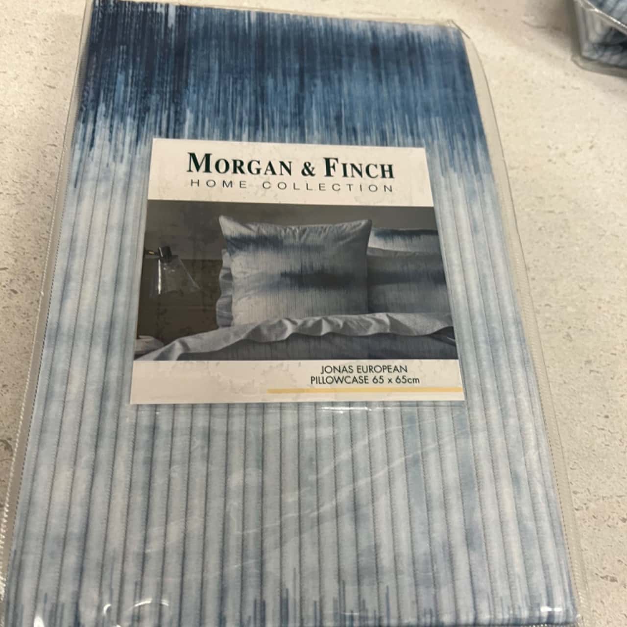 Morgan & Finch Home Collection Jonas European x 2 pillowcase