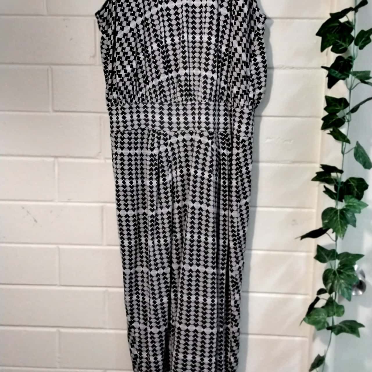 Country Road Womens Size L Sleeveless Dress Black / Grey (s)