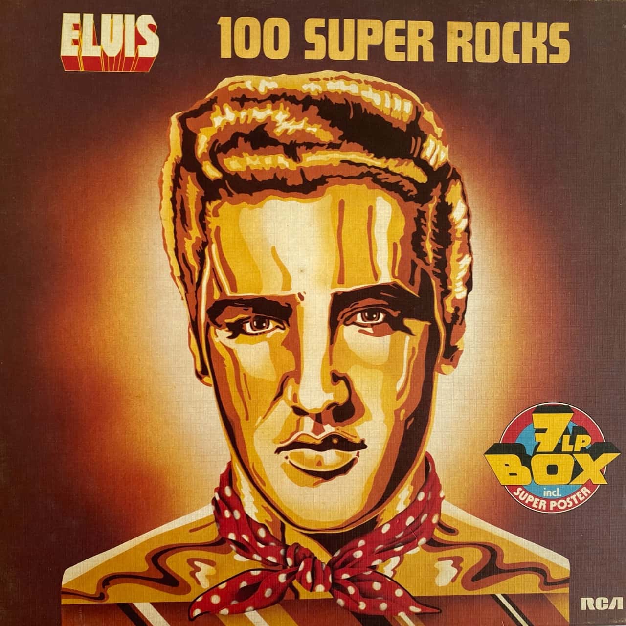 Elvis Presley - 100 Super Rocks - 7 LP Box Set