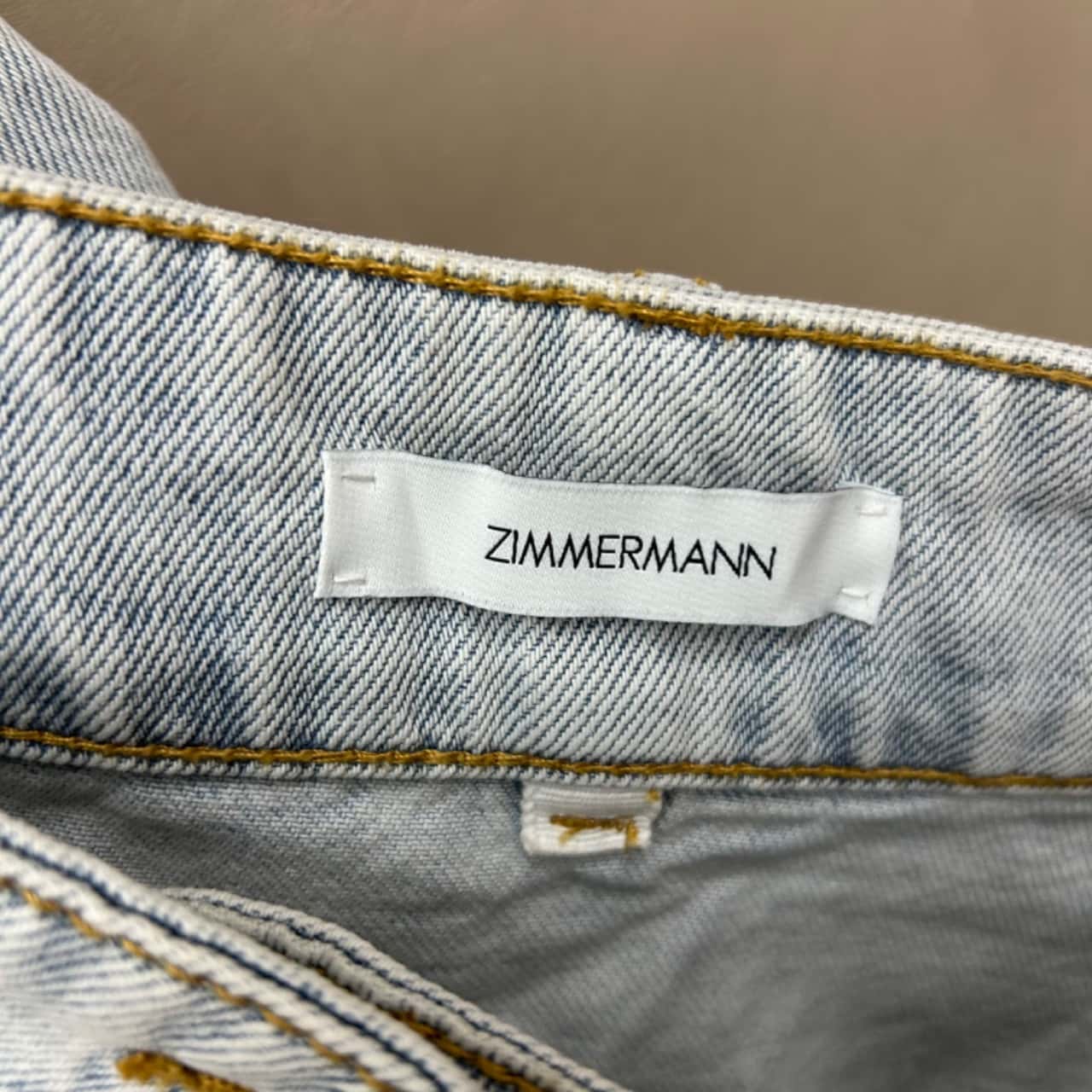 BNWT Zimmermann Womens Size 2 Midi Blue (s)