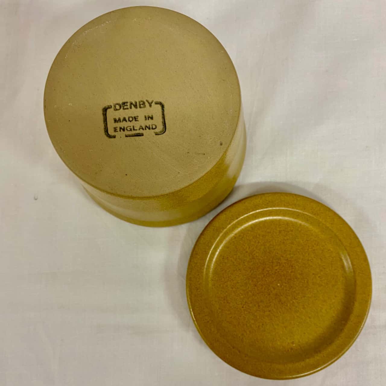 Denby England Pottery Lidded Container (s)